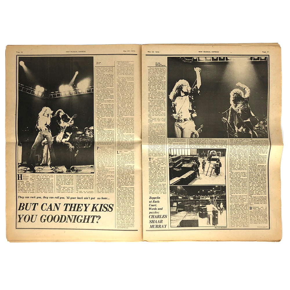 Magazine New Musical Express (1975) - Zepfan
