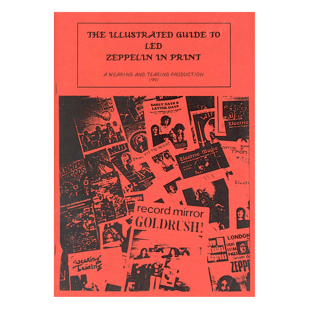 Book The Illustrated Guide to Led Zeppelin in Print (UK) - Zepfan