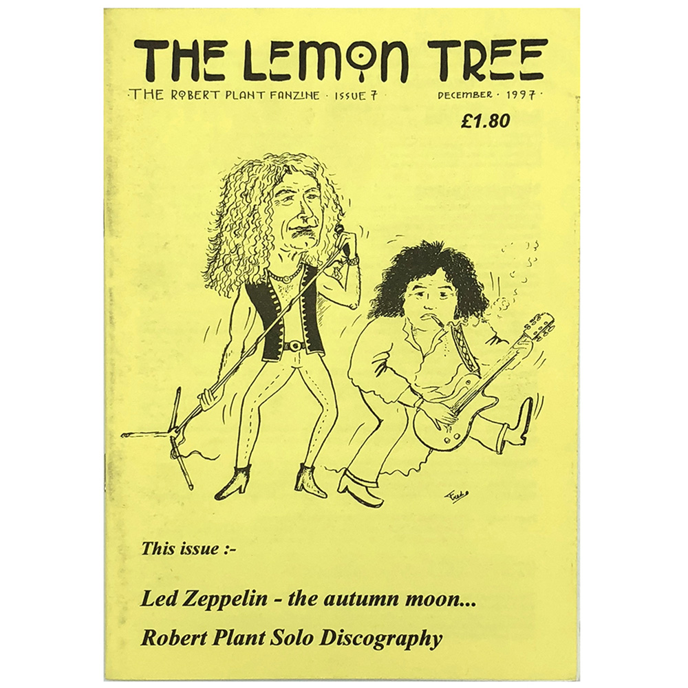 Fanzine The Lemon Tree (#7) - Zepfan