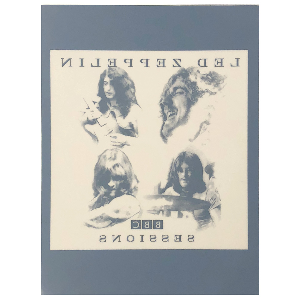 BBC Sessions Window Decal (USA) - Zepfan