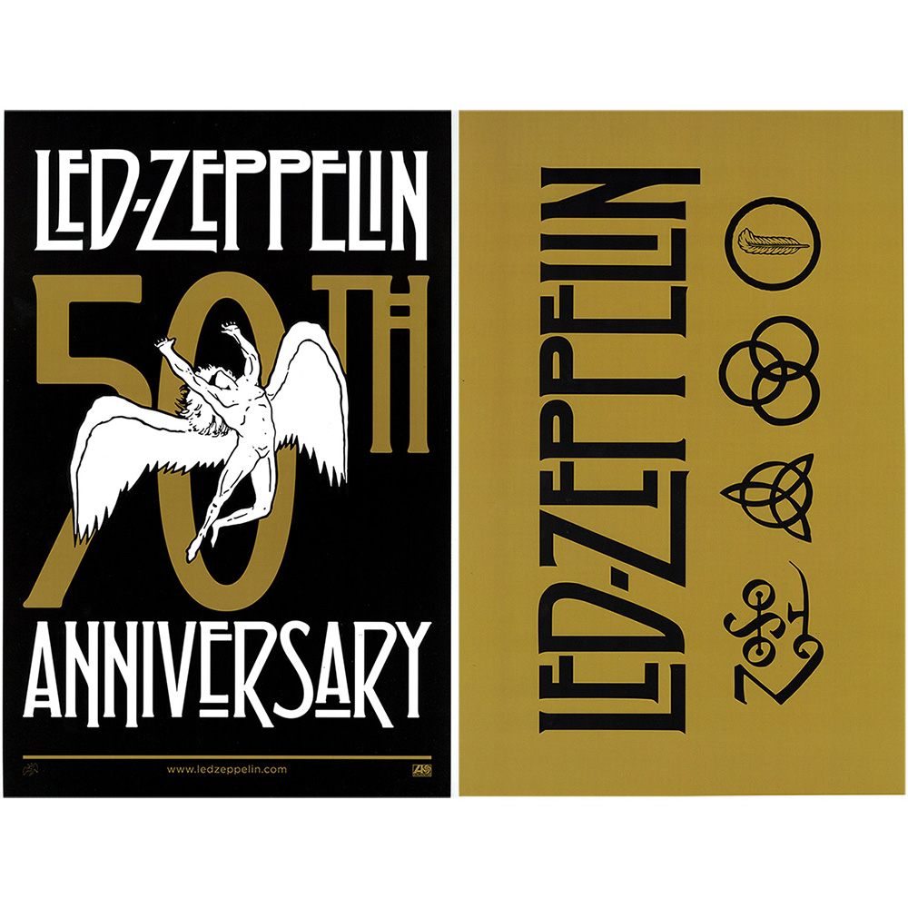 50th Anniversary Poster, 2-sided (2018) - Zepfan