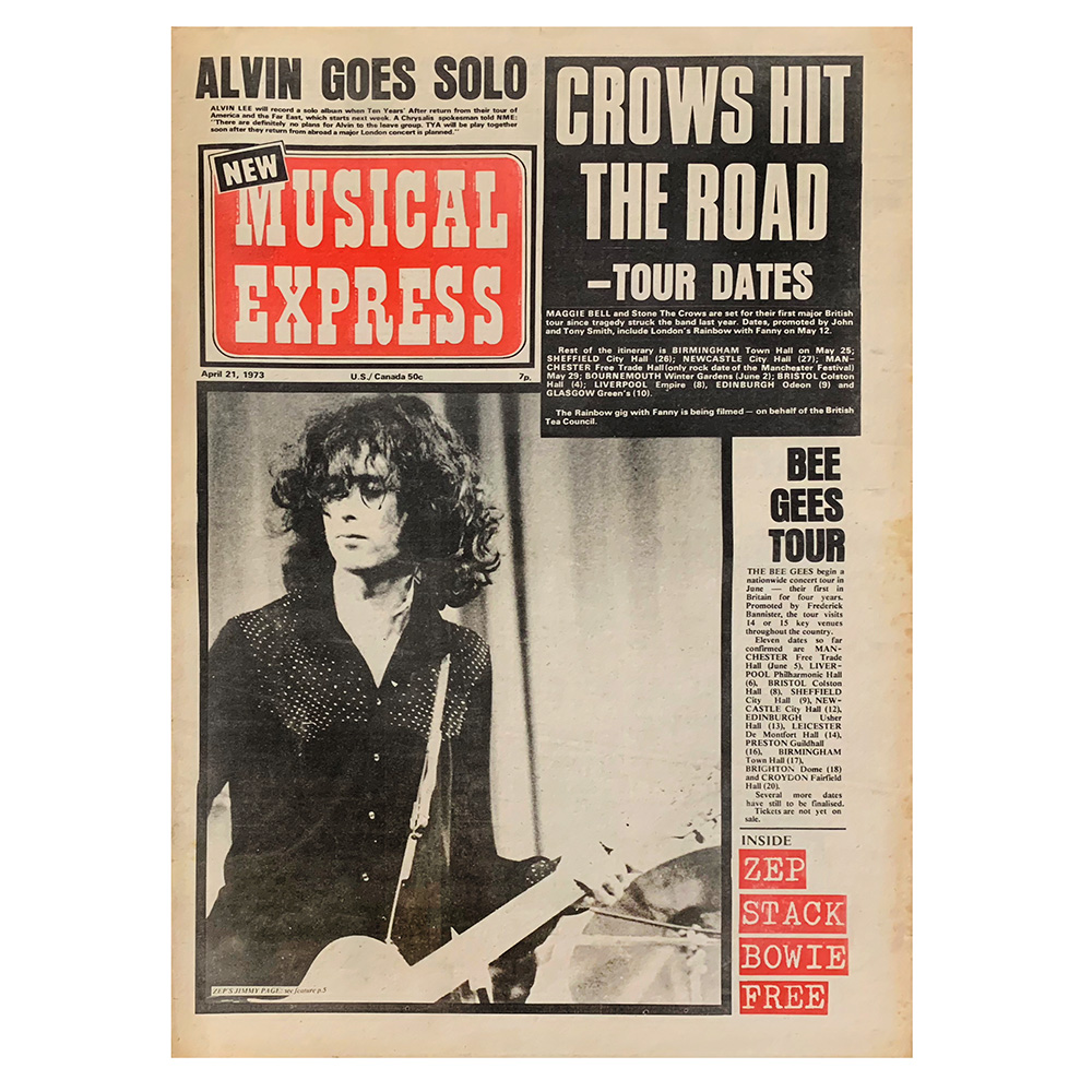 Magazine New Musical Express (1973) - Zepfan