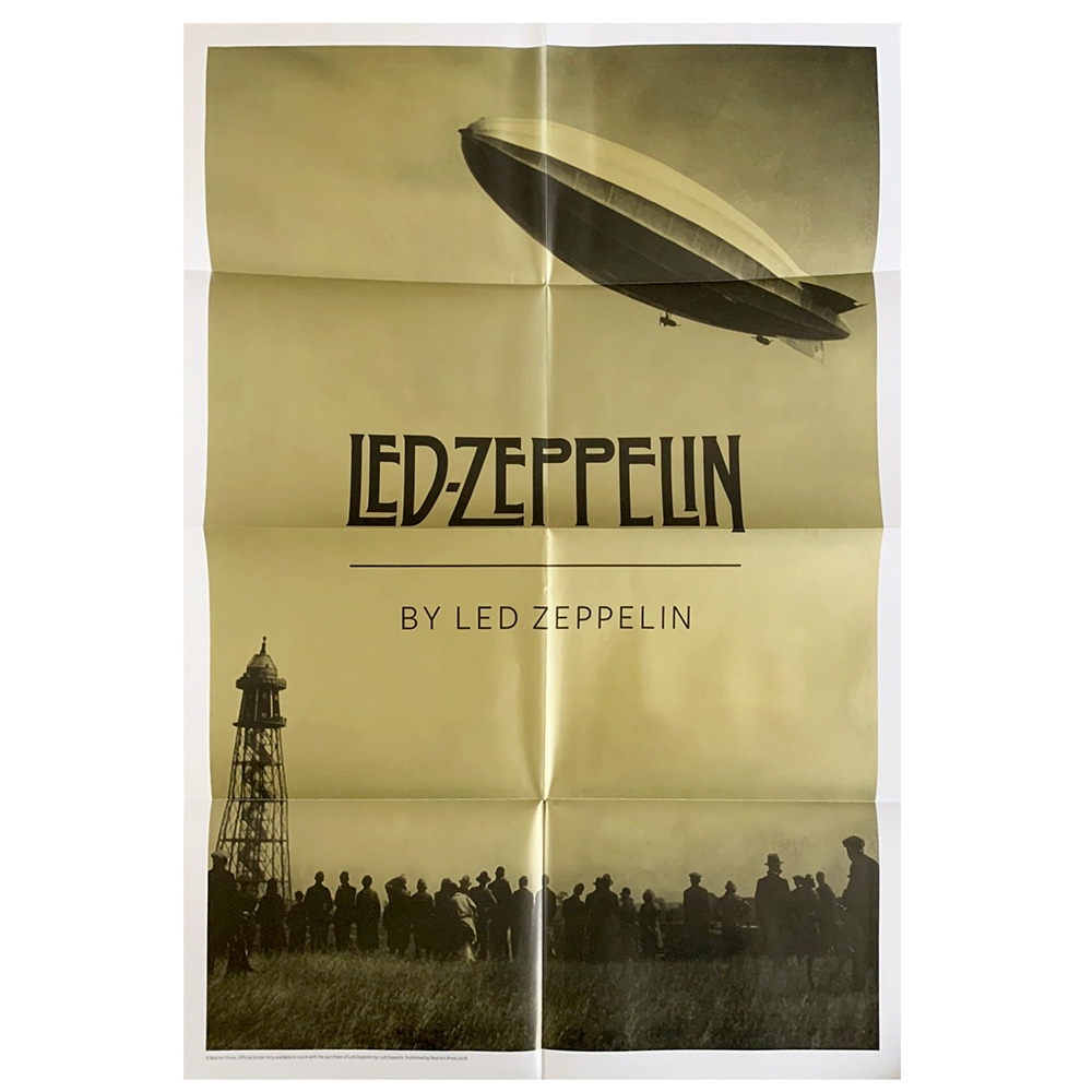 50th Anniversary Led Zeppelin by Led Zeppelin, Poster (2018) - Zepfan