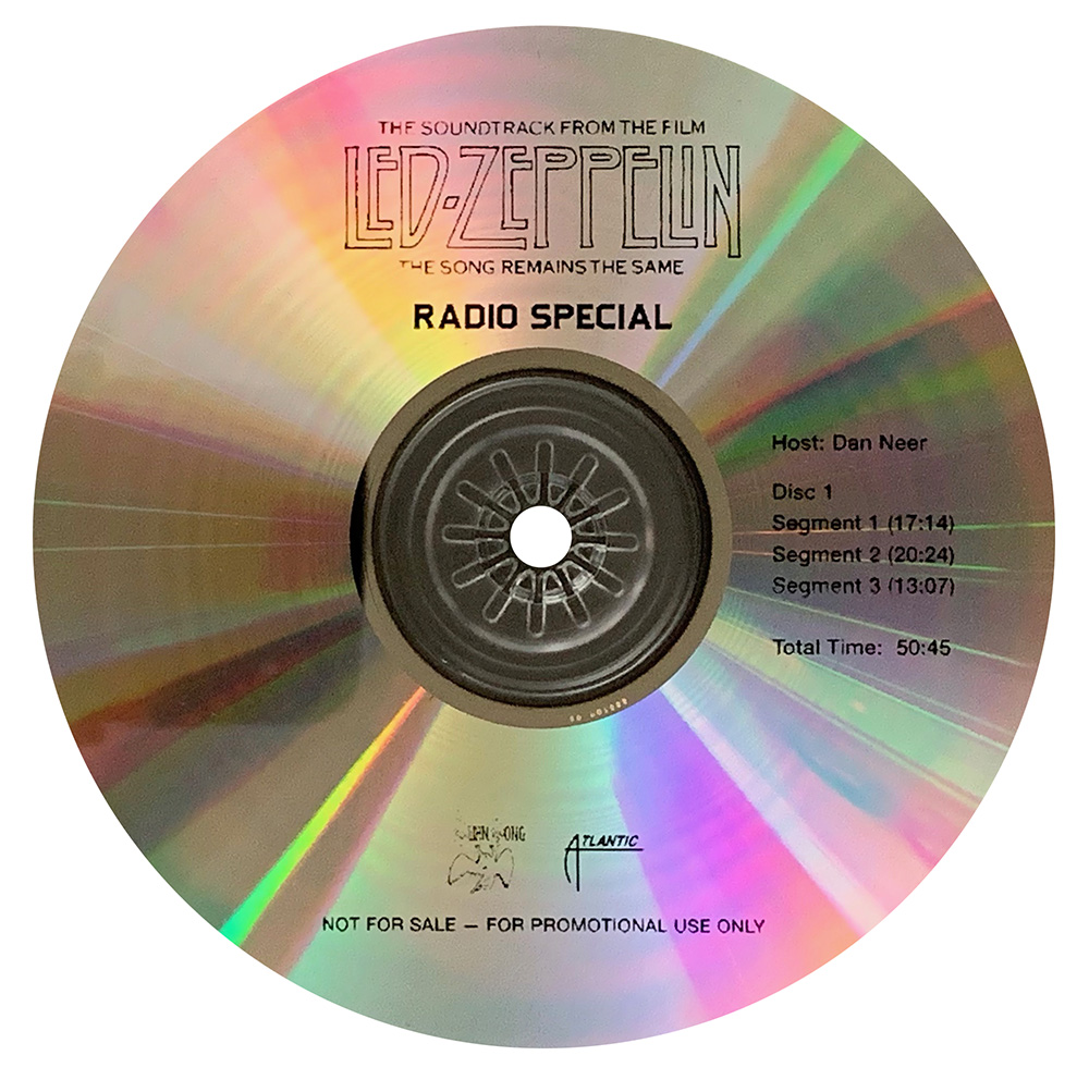 TSRTS (2007) CD, Radio Special, promo (USA) - Zepfan