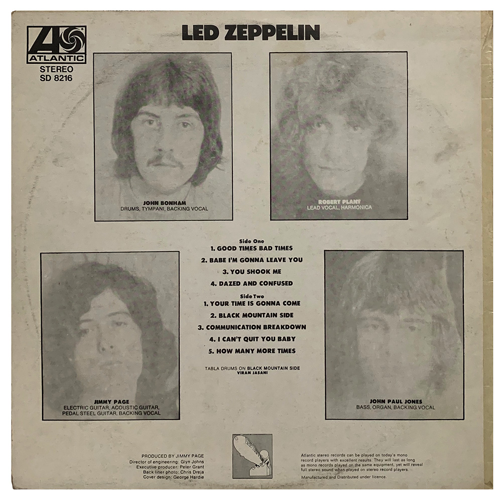 LP Led Zeppelin Australia (SD 8216) #6 - Zepfan