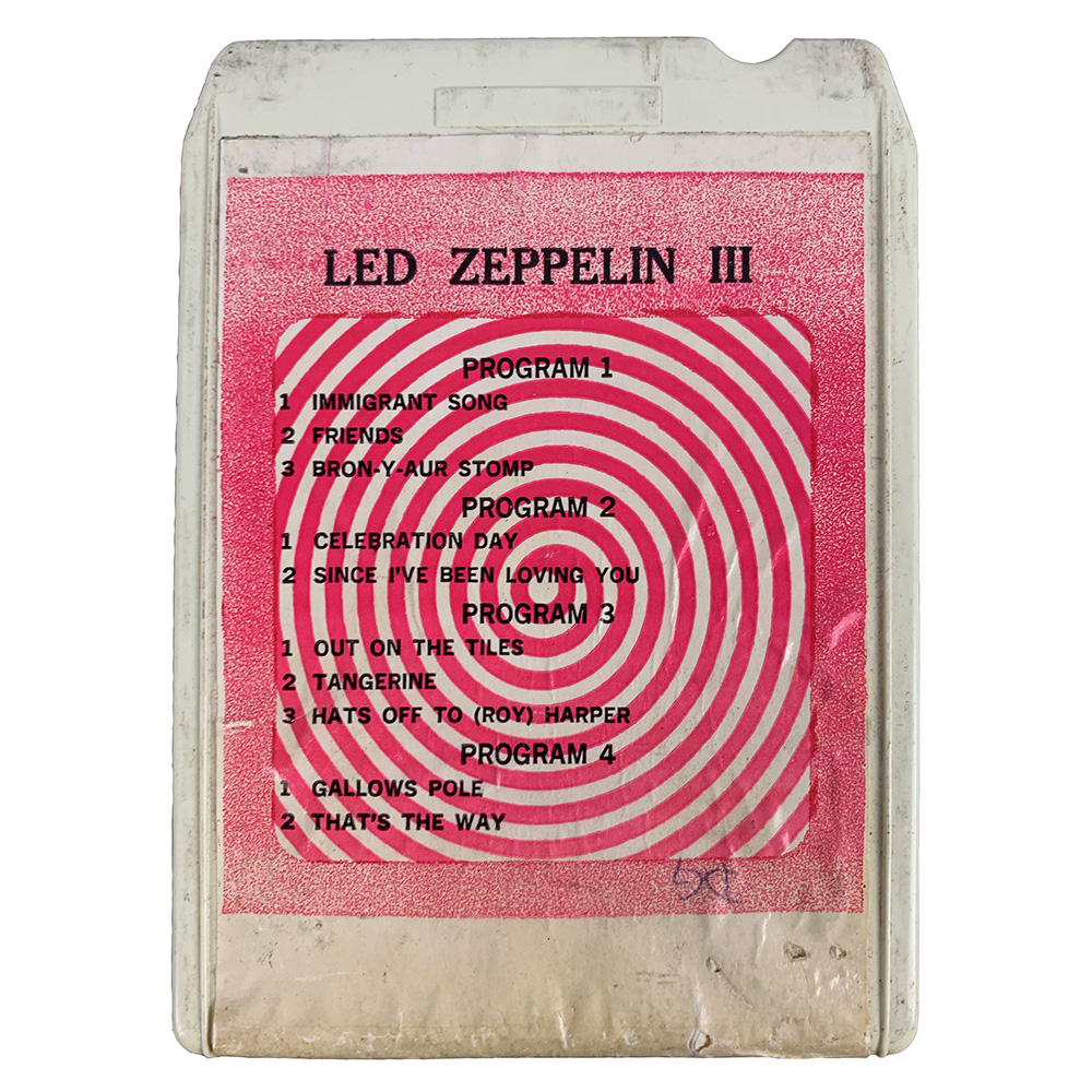 8-Track Led Zeppelin III - Zepfan