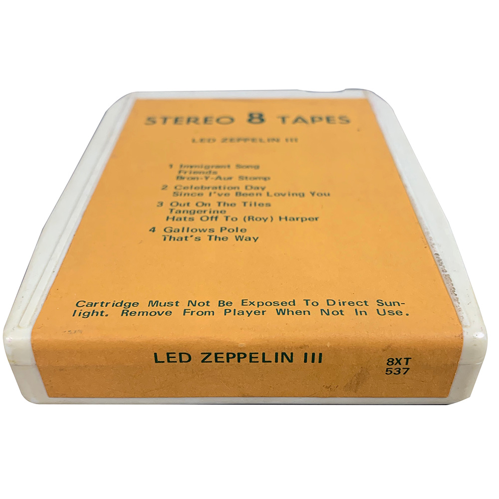8-Track Led Zeppelin III - Zepfan