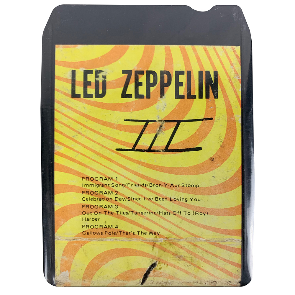 8-Track Led Zeppelin III - Zepfan