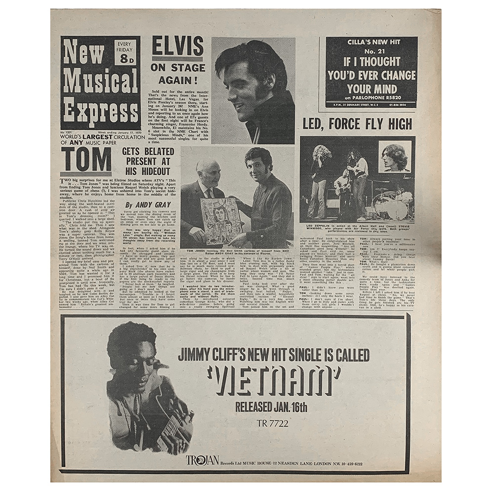 Magazine New Musical Express (1970) - Zepfan
