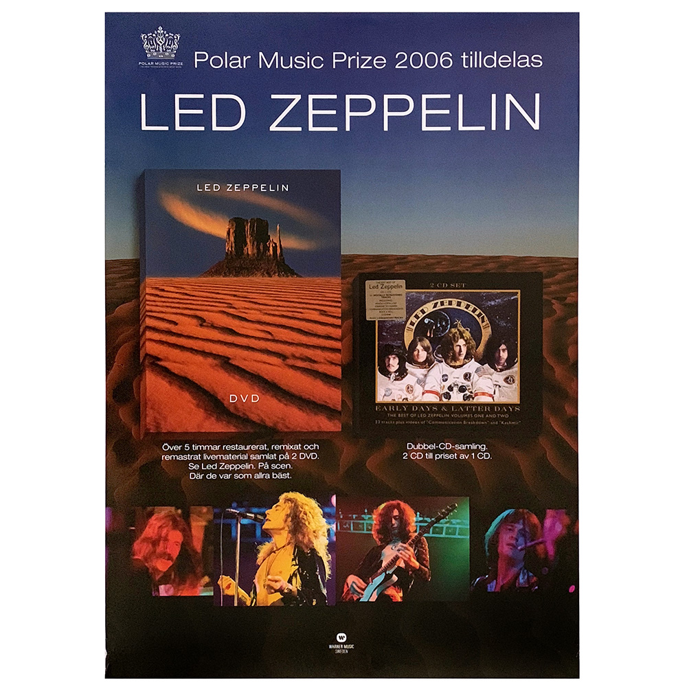 Polar Music Prize Poster (2006) - Zepfan