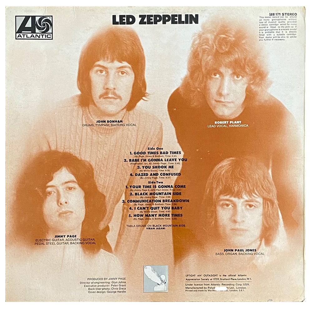 LP Led Zeppelin UK (588171) #1 - Zepfan