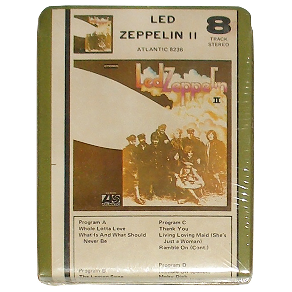 8-Track Led Zeppelin II USA (8236) - Zepfan
