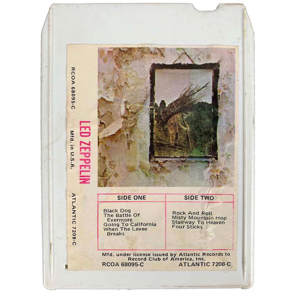 8-Track Led Zeppelin IV USA (7208-C) - Zepfan