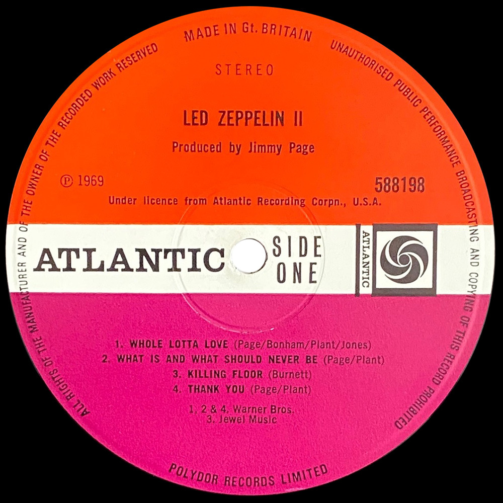 Led Zeppelin II UK (588198) #2 – Zepfan