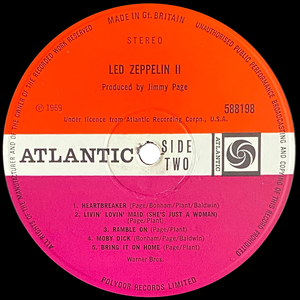 Led Zeppelin II UK (588198) #2 – Zepfan