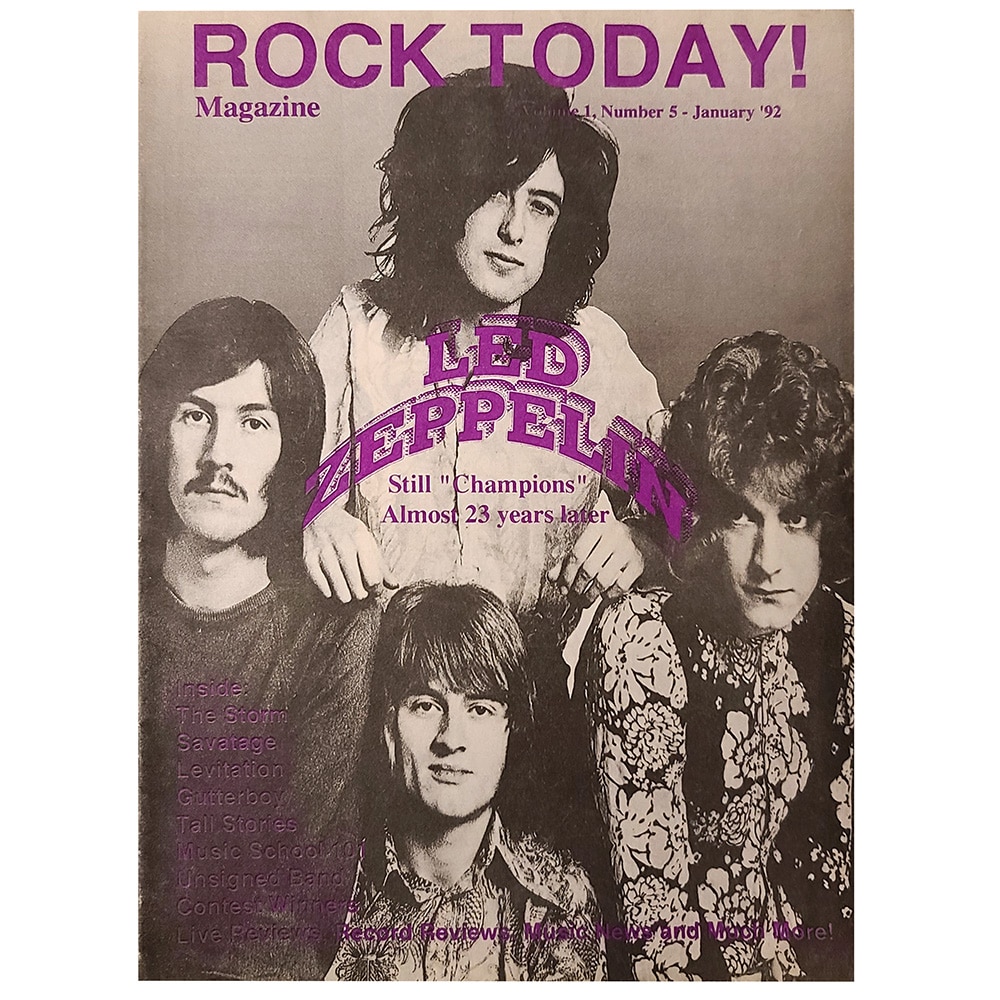 Magazine Rock Today (1992) - Zepfan
