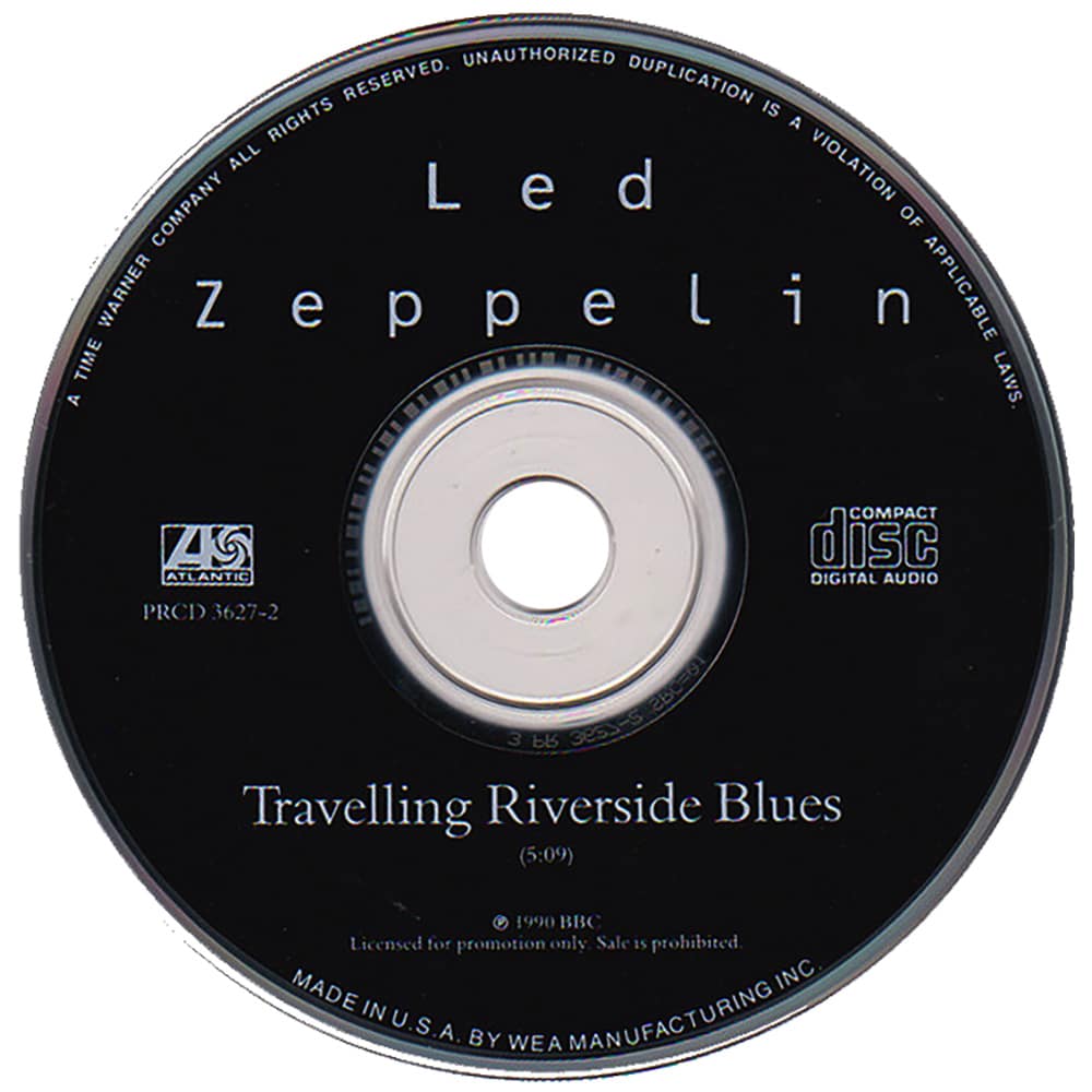 Boxed Set 2 CD, Travelling Riverside Blues, Promo (USA) - Zepfan