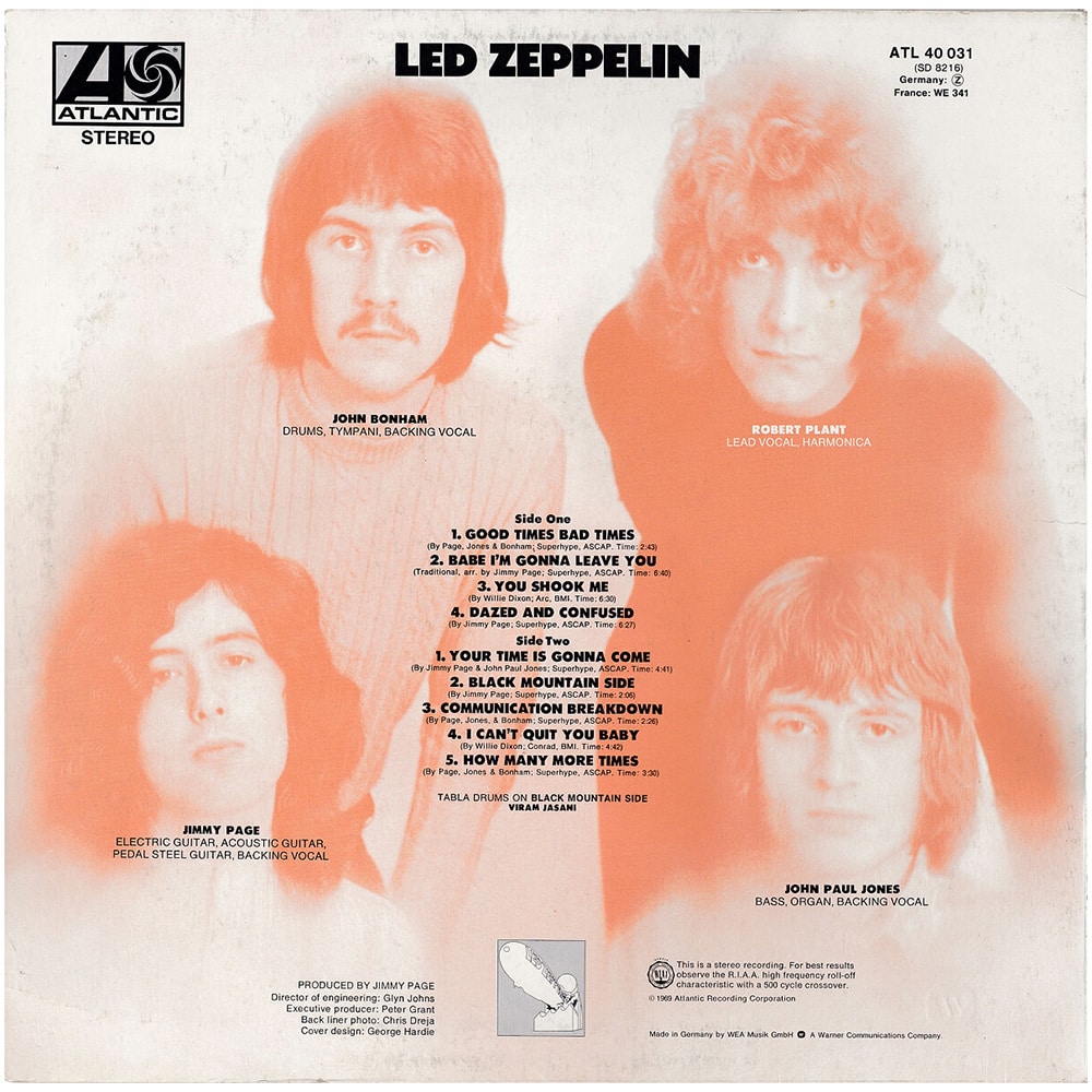 LP Led Zeppelin Ireland (K 40031) #2 - Zepfan