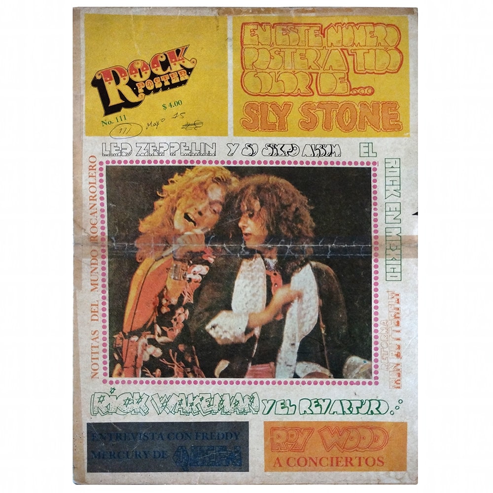 Magazine Rock Poster (1975) - Zepfan